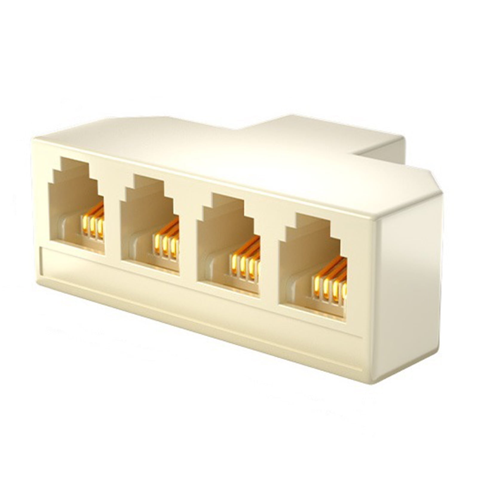 RUISINERY RJ11 Telephone Splitter Adapter For 6P4C 6P2C Landline Phones ...