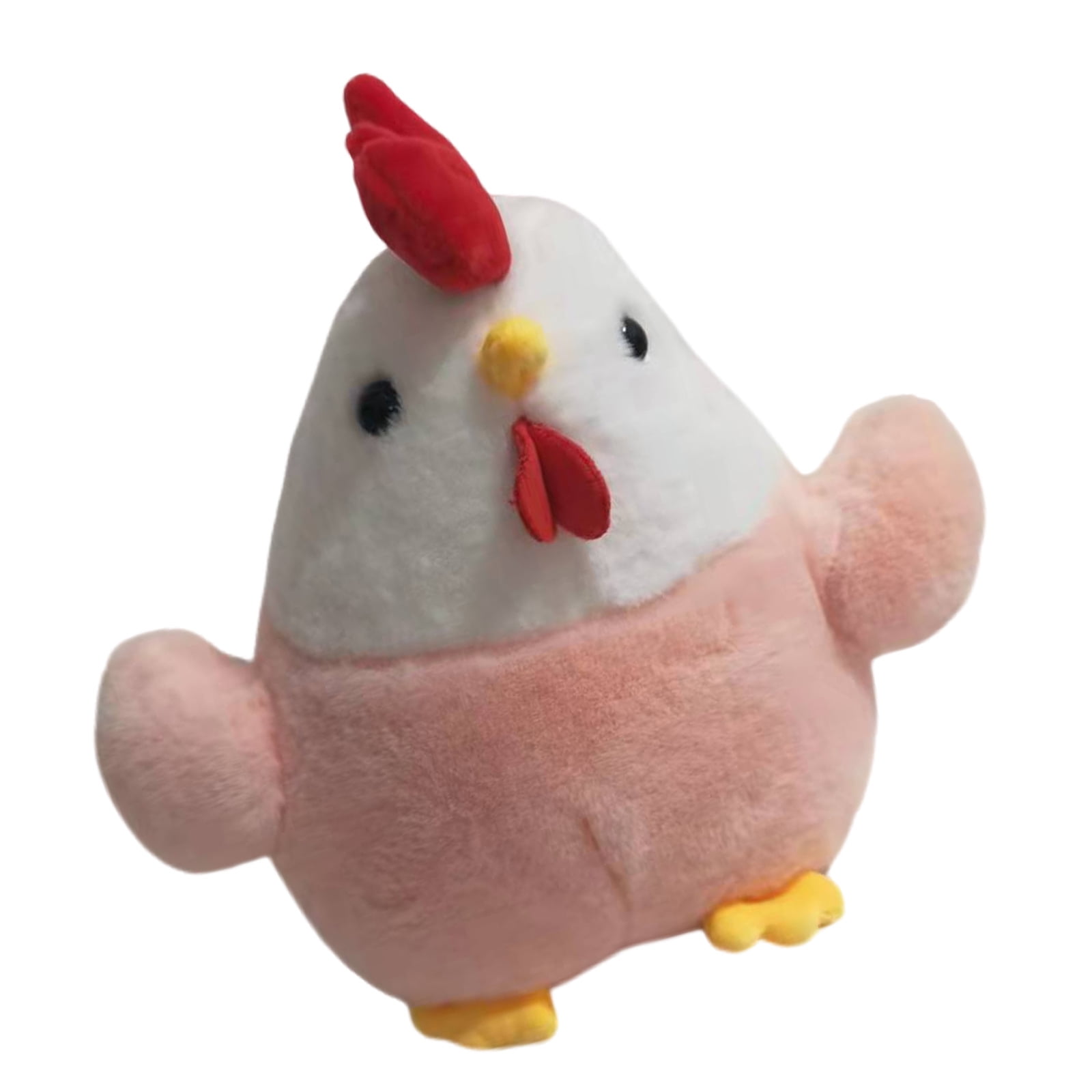 RUISINERY Realistic Soft Chicken Plush Toy Lovely Cuddly Dolls Cartoon ...