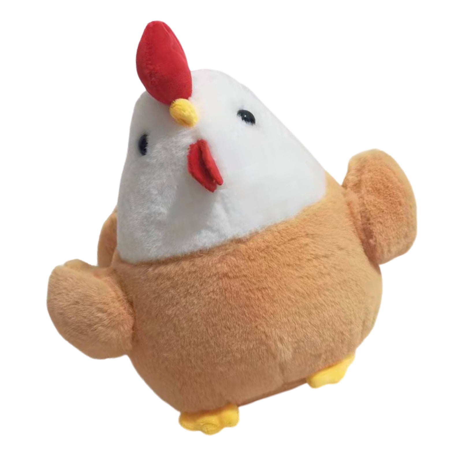 RUISINERY Realistic Soft Chicken Plush Toy Lovely Cuddly Dolls Cartoon ...