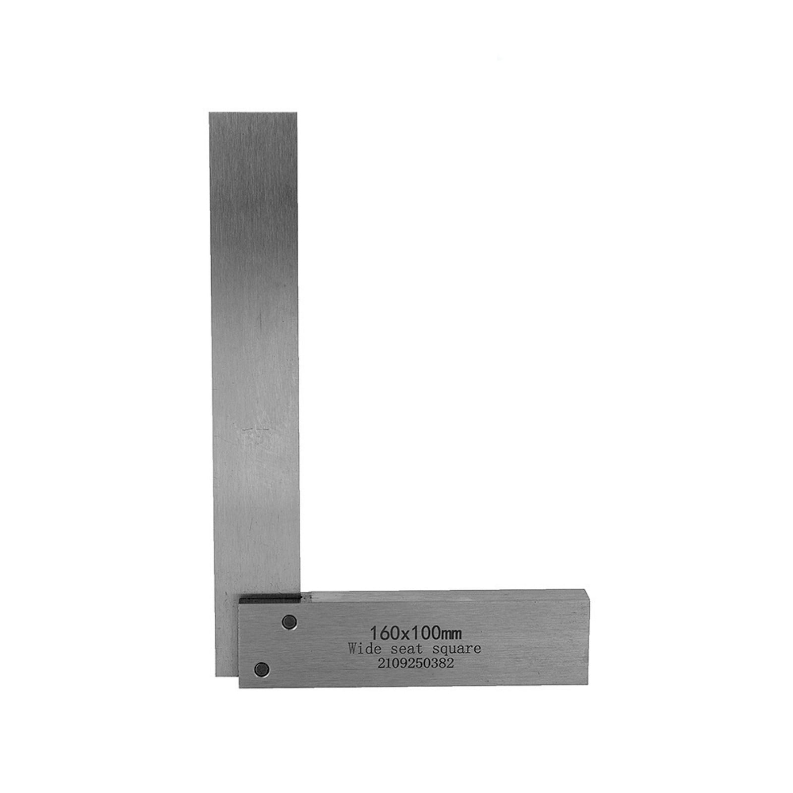 RUISINERY Square L-Type Measuring Tool Mechanical Steel Angles Ruler ...