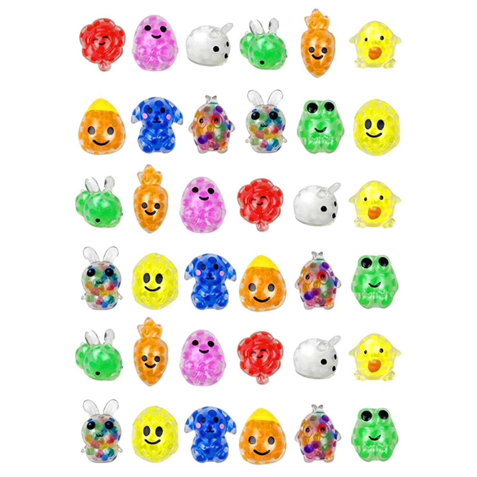 RUISINERY Squeeze Squishie Animal Soft Stress Vent Ball Toy Party Favor ...