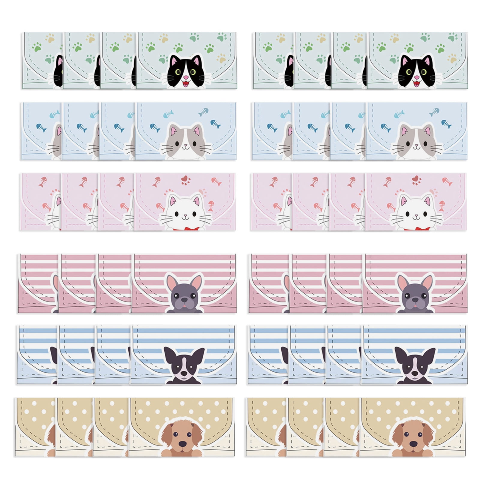 RUISINERY Stationery Paper Set 6.4x8.4Inch Lined Writting Paper ...