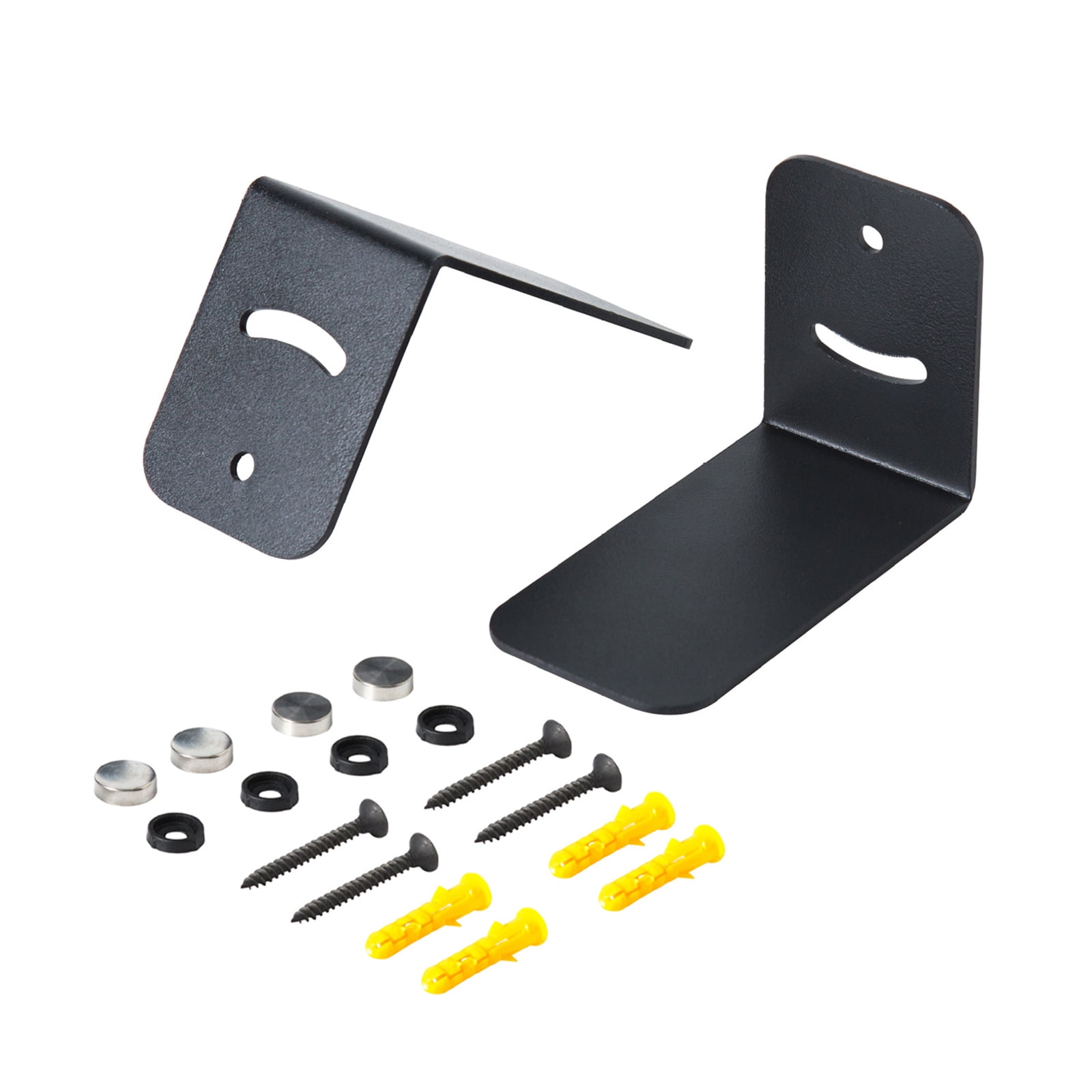 RUISINERY Steel Wall Mount Brackets Set for Home Music Box Loudspeakers ...