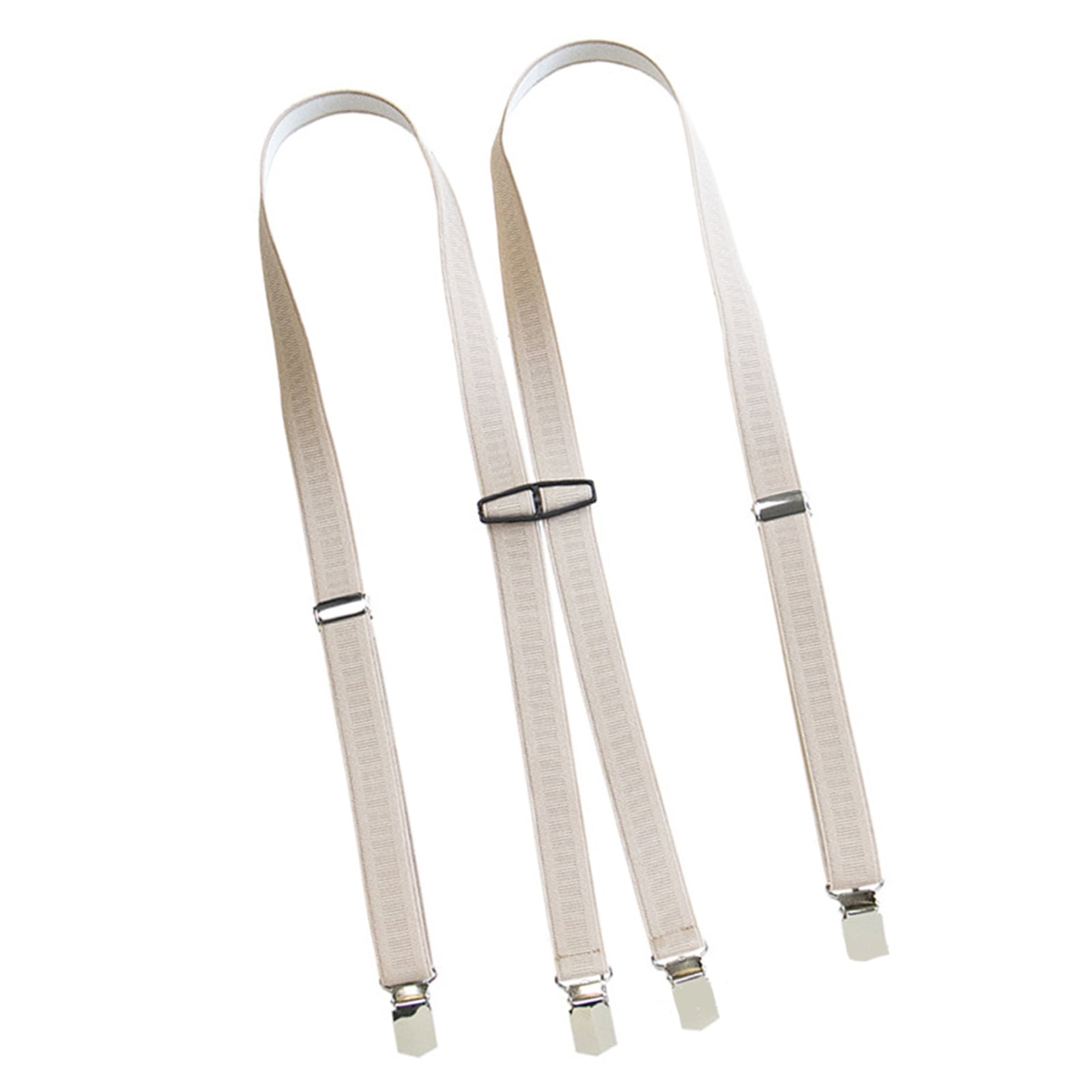 RUISINERY Stylish Suspenders for Men Women with Secure 4 Clip ...