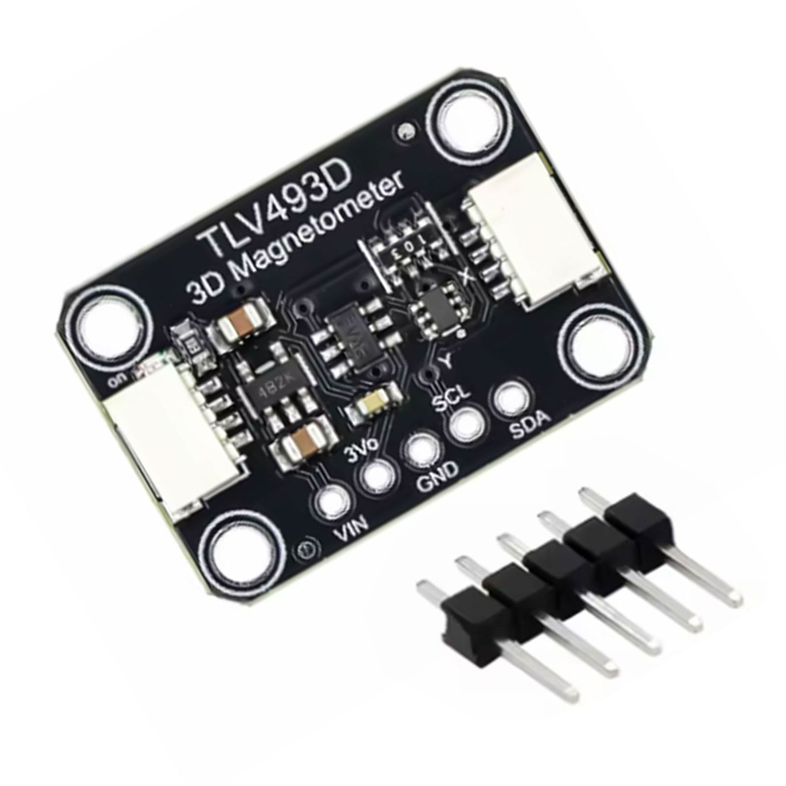 RUISINERY TLV493D Triaxial Magnetometer Sensors Module Board ...