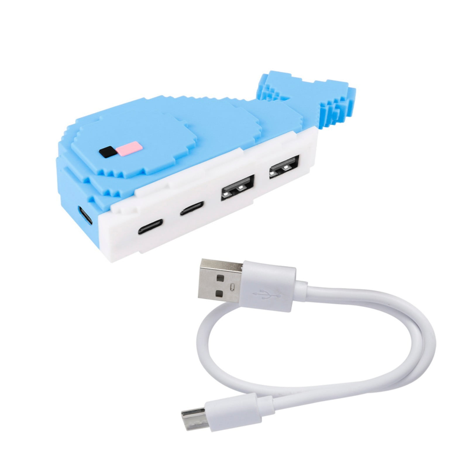 RUISINERY USB2.0 Hubs 4Port USB Expander for Laptop piece Flashes ...