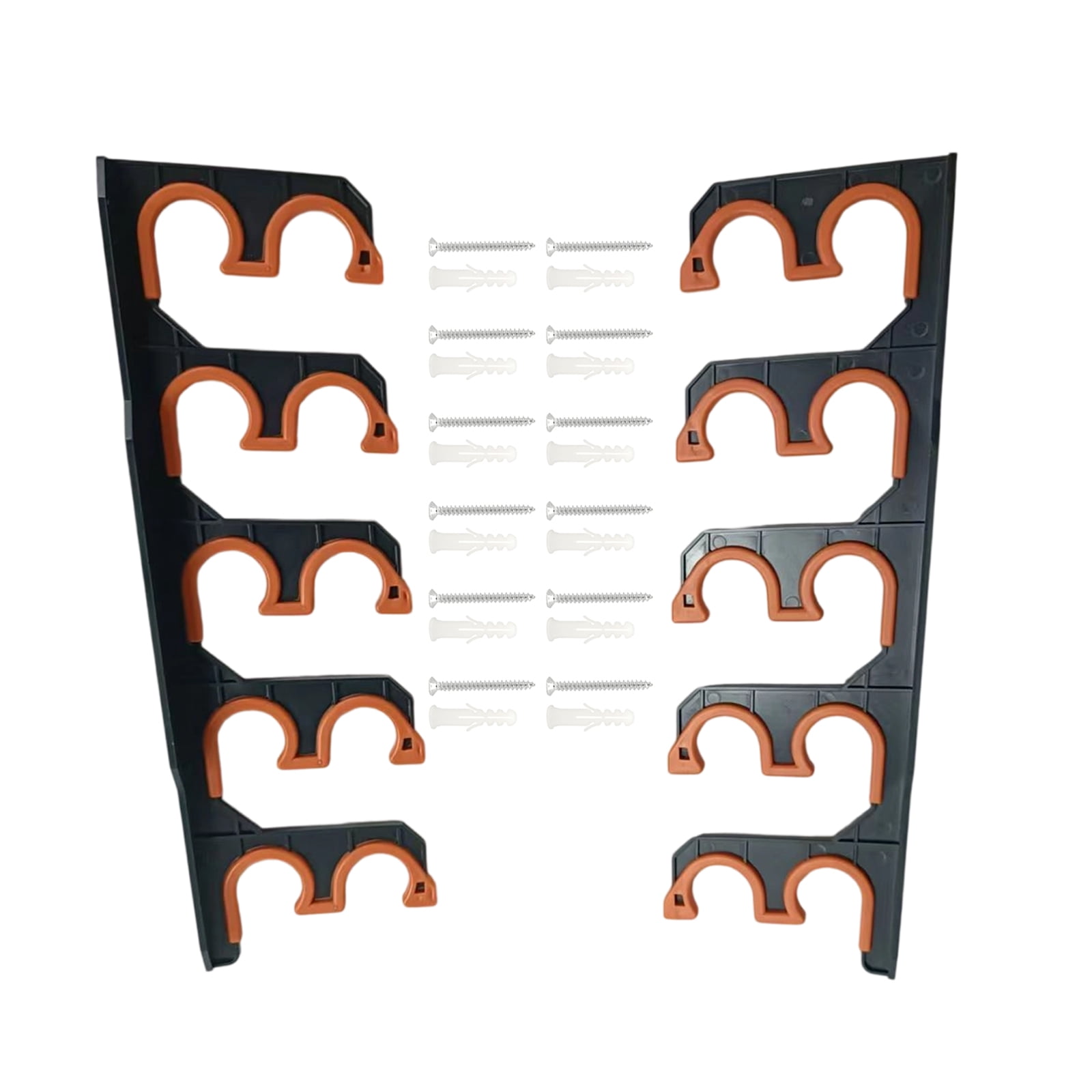 RUISINERY Wall or Ceiling Mounted Fishing Rod Hanger Storage Organizers ...