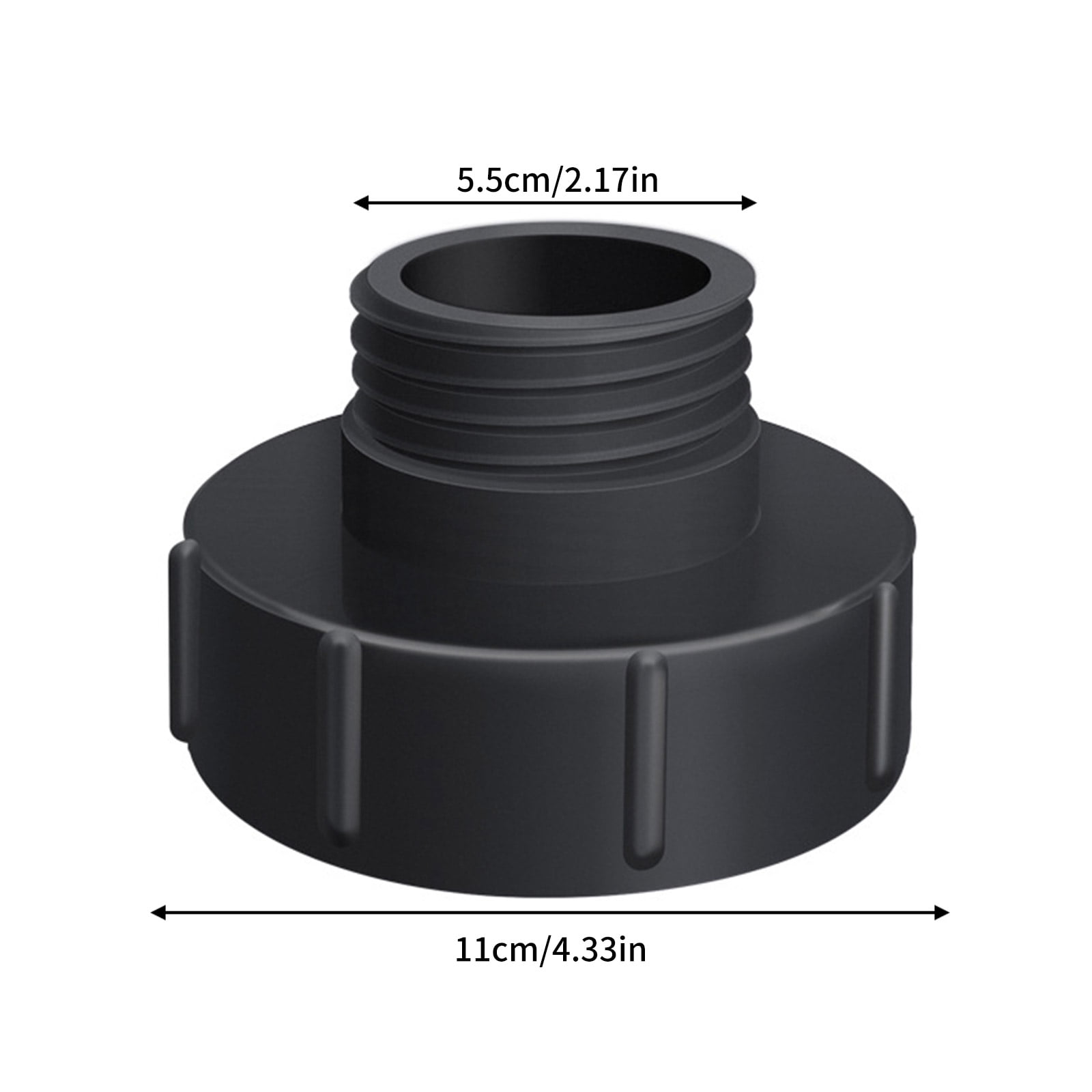 RUISINERY Water for Hose Adapter Fitting 3 Inch to 2 Inch Pipe Tap ...