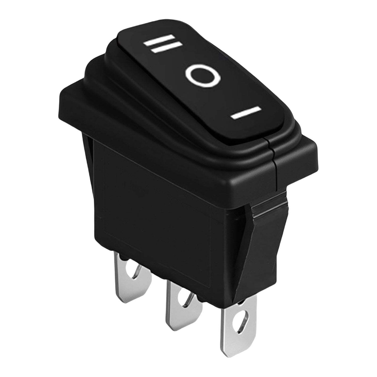 RUISINERY Waterproof IP65 Small Rockers Switches 250V 16A Black ...