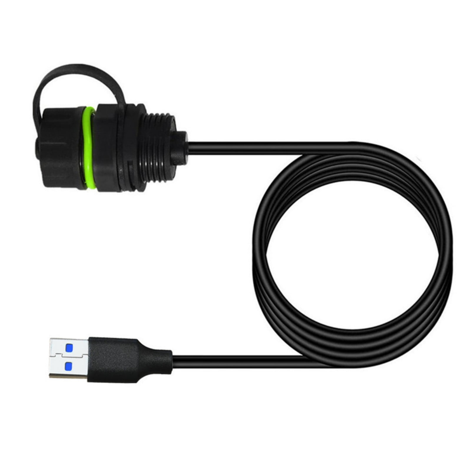 RUISINERY Waterproof USB3.0 Panel Mount Cable USB Coupler Cord 5Gbps ...