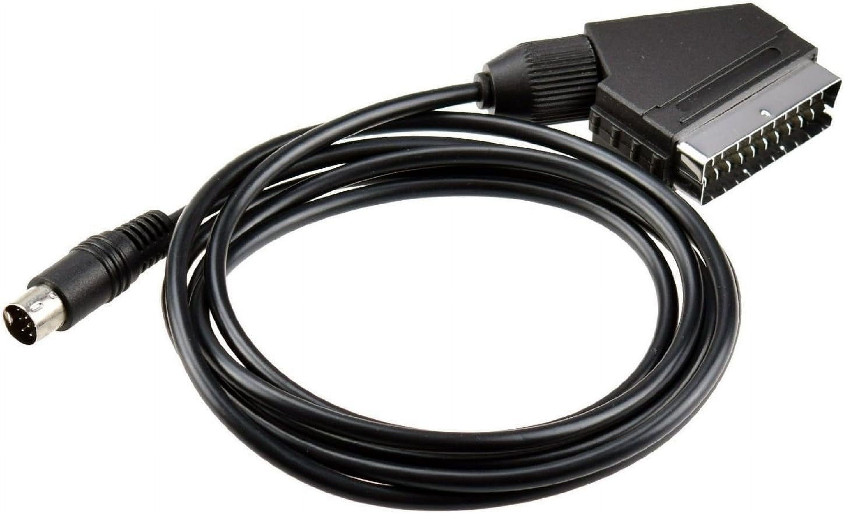 RUITROLIKER 1.8M/6FT RGB Scart AV Cable Lead Audio Video Connector for ...