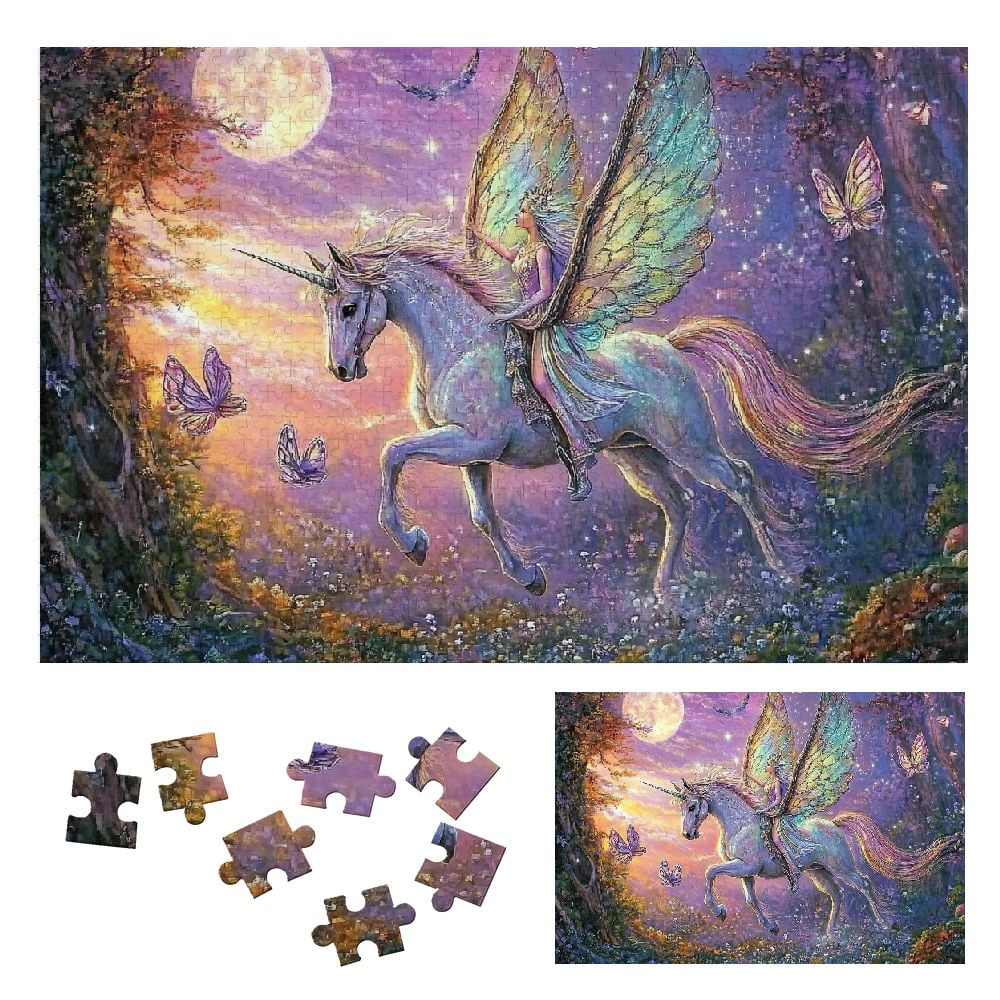 - Josephine Wall - Fluttercorn Dreamscape - Jigsaw Puzzle for Adults ...