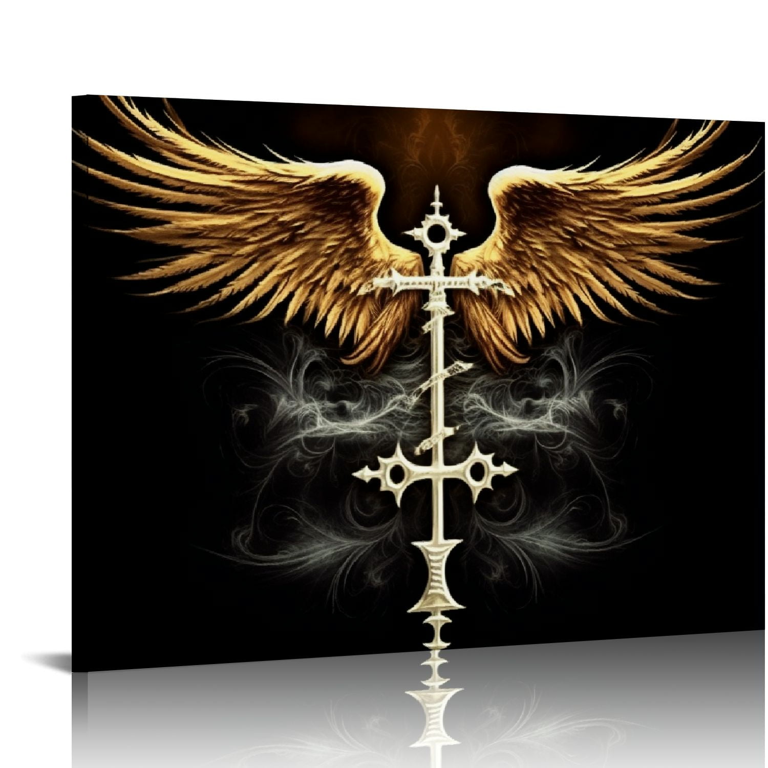 RUIYC For the Spirit God Gave US - 1:7- Christain Wall Decor, Bible ...