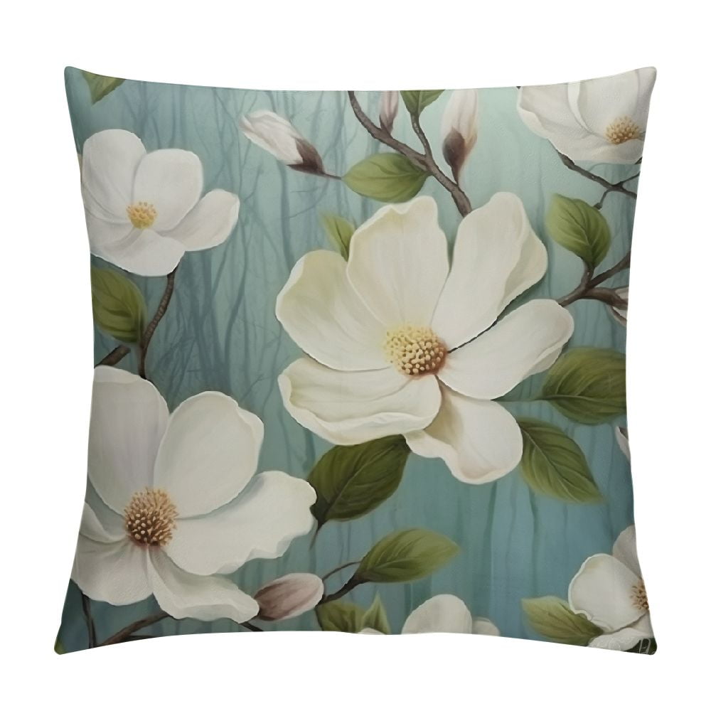 RUIYC Throw Pillow Covers Decorative Pillow Cover 18x18 Inch Spring ...