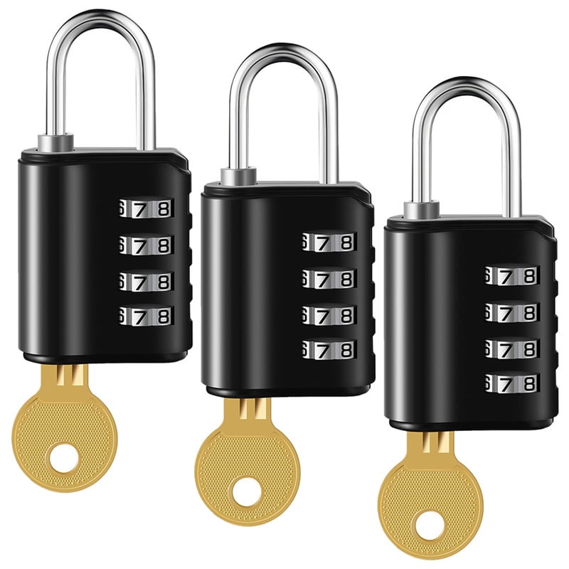 FJM Security SX-575 Locker Combination Padlock with Key Override and ...