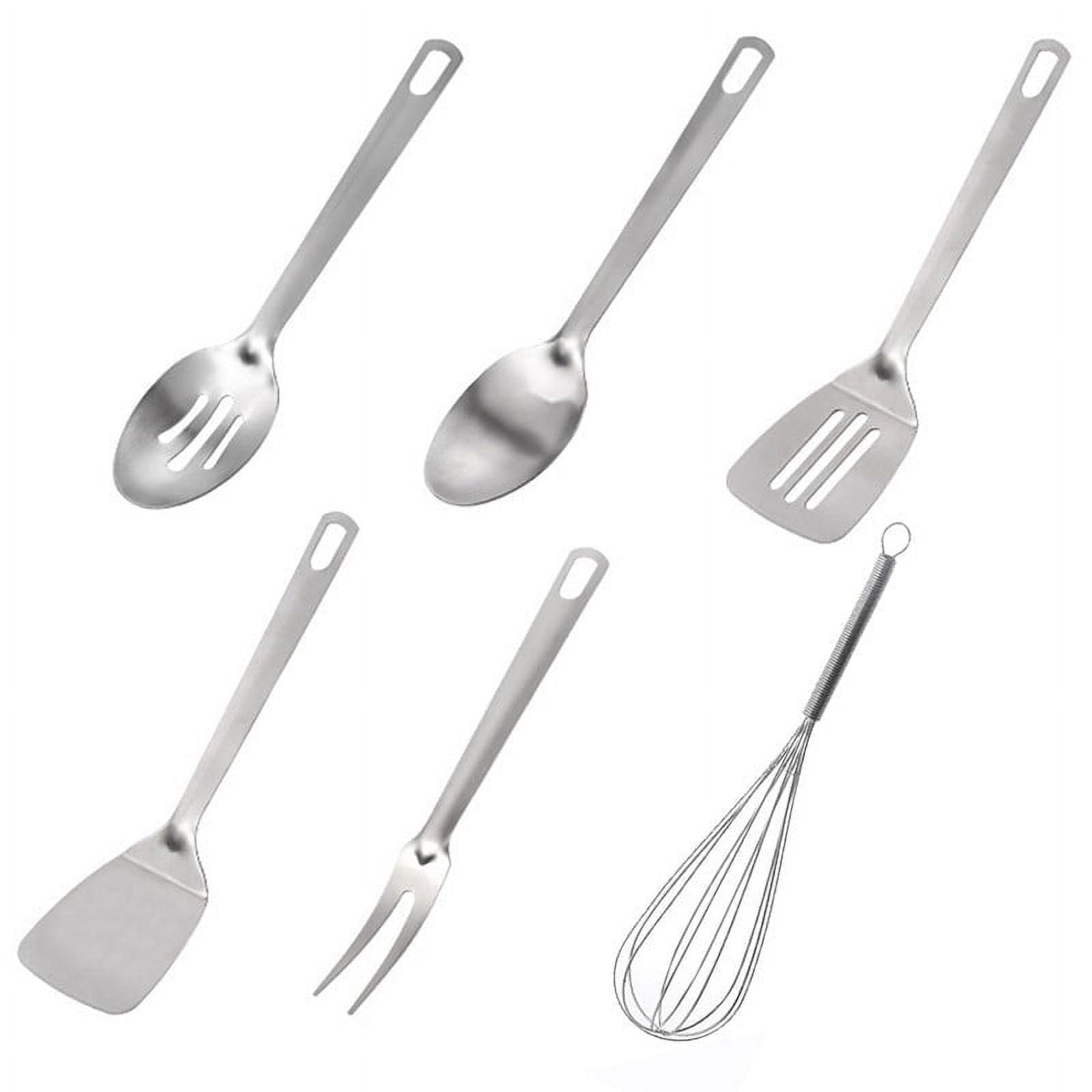 RUIYUNZHUZHU 6 Piece Starter Set Of Stainless Steel Utensils for indoor ...