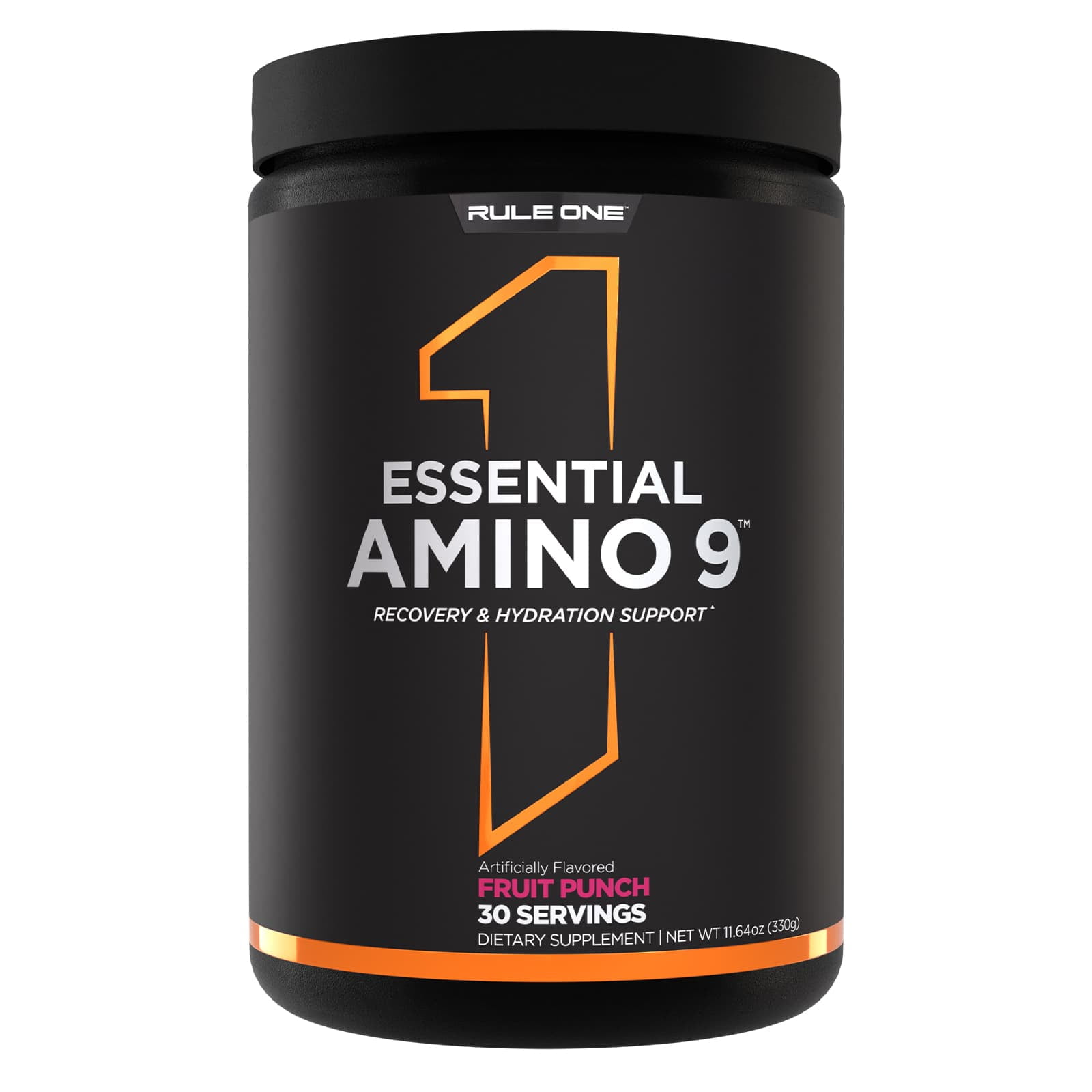 Rule 1 Essential Amino 9 75g Amino Acids 5g Bcaas 500mg Electrolyte Blend Fruit Punch 30