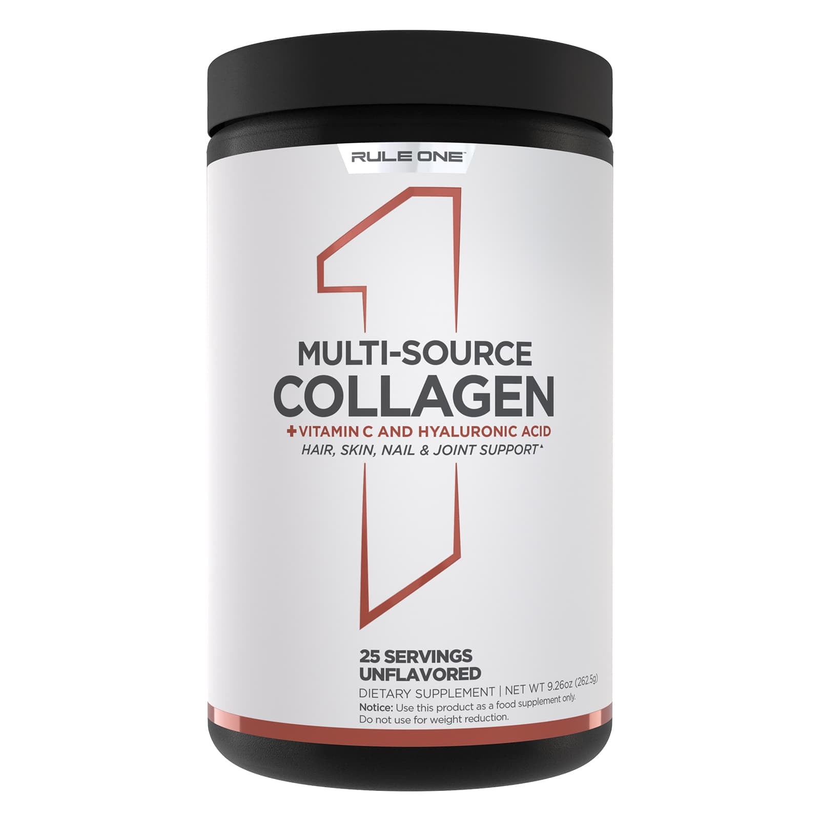 RULE 1 Multi Source Collagen 30 serv Unflavored Collagen Peptides 306g - Walmart.com