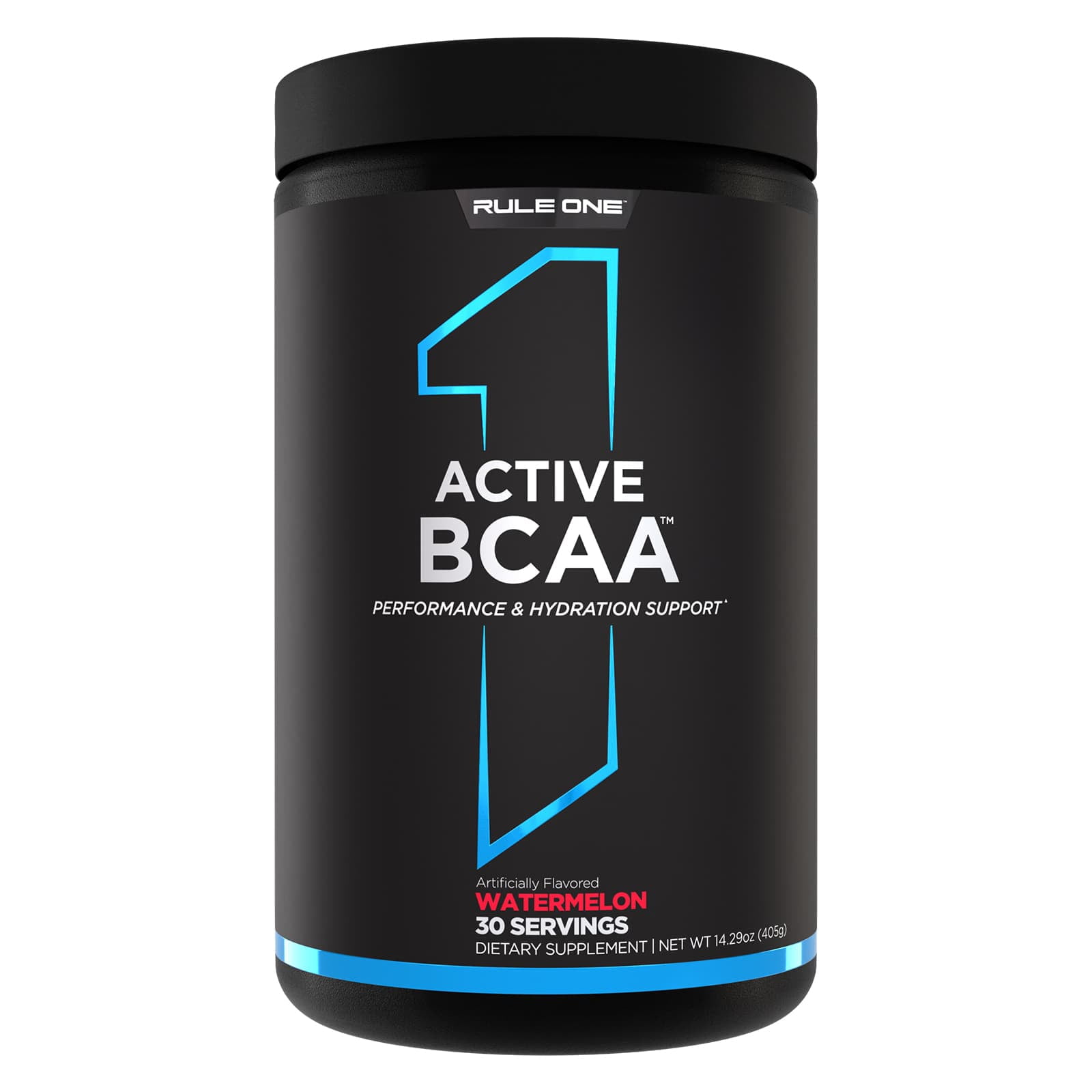 RULE 1 Train BCAAs 30 serv Watermelon Splash Stim Free Intra Workout ...