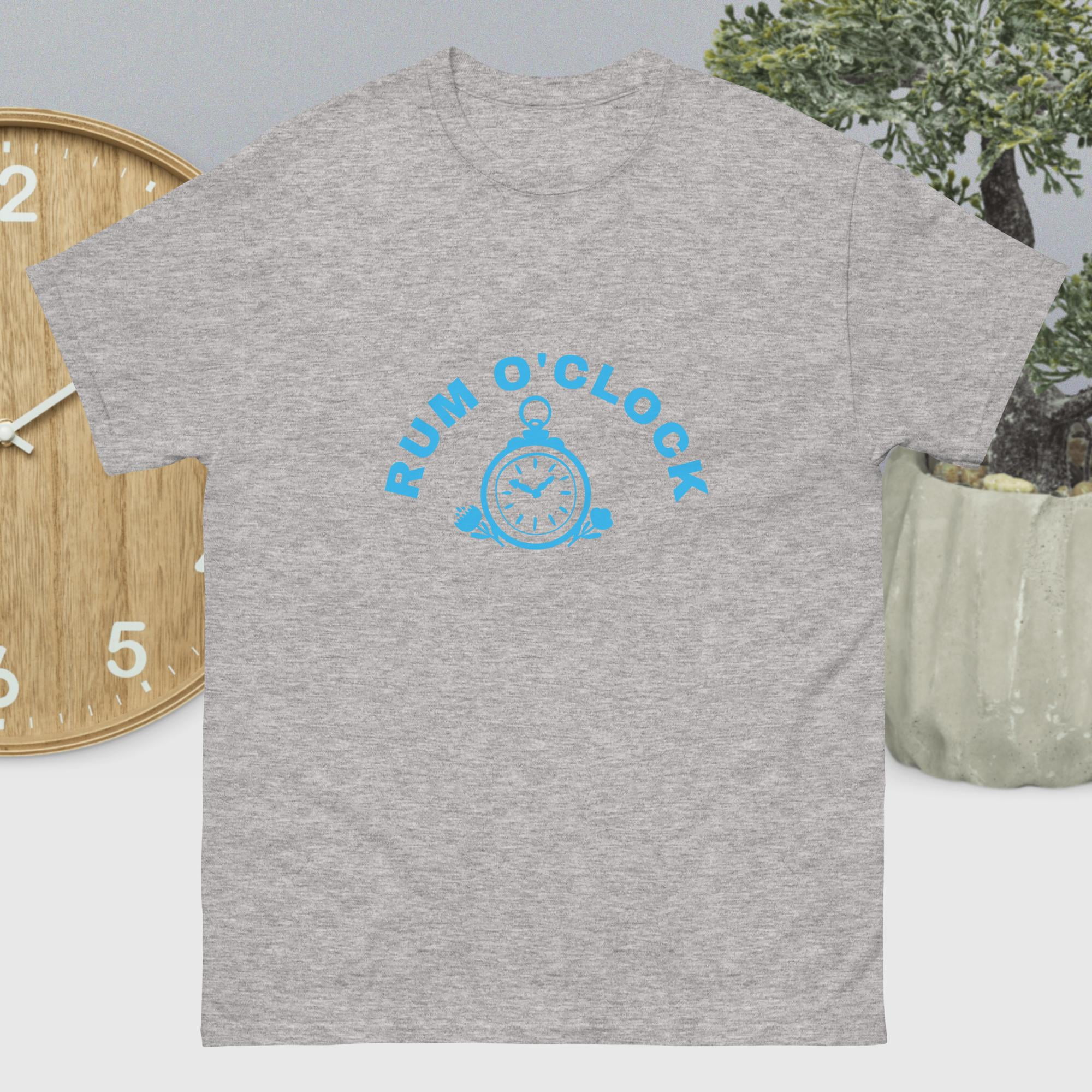 RUM/ALCOHOL THEMED - It's 5 O'Clock Somewhere! Men's Classic Tee Shirt ...