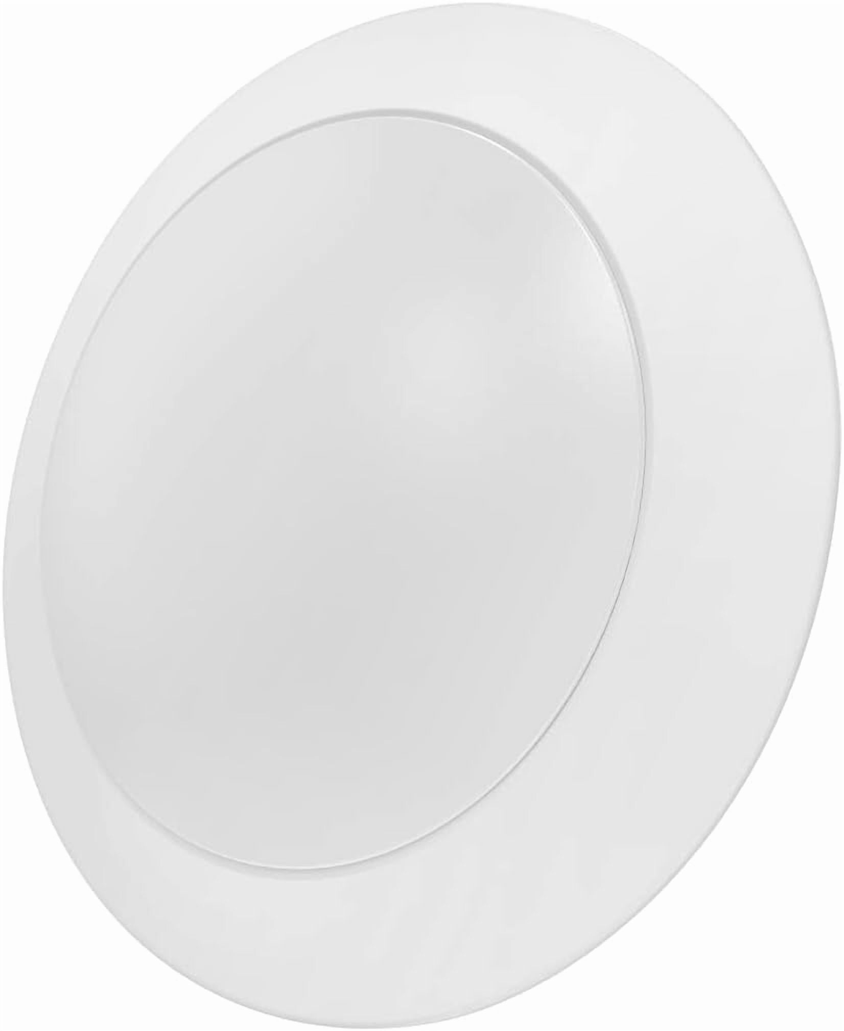 RUN BISON 6 in. 90 CRI 3000K Warm White Dimmable Integrated LED Flush ...