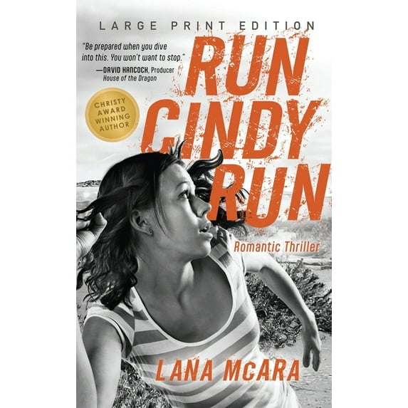 RUN CINDY RUN (Large Print) Romantic Techno Thriller - Suspenseful CIA ...