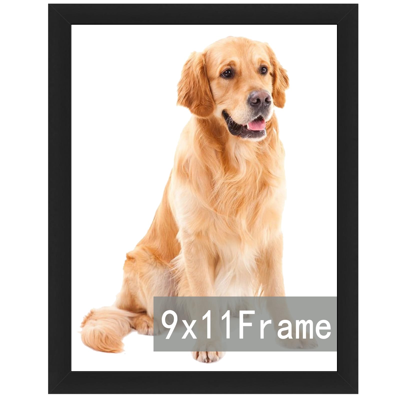 RUN HELIX 9x11 Picture Frame Black for Wall Hanging or Tabletop- Wall ...