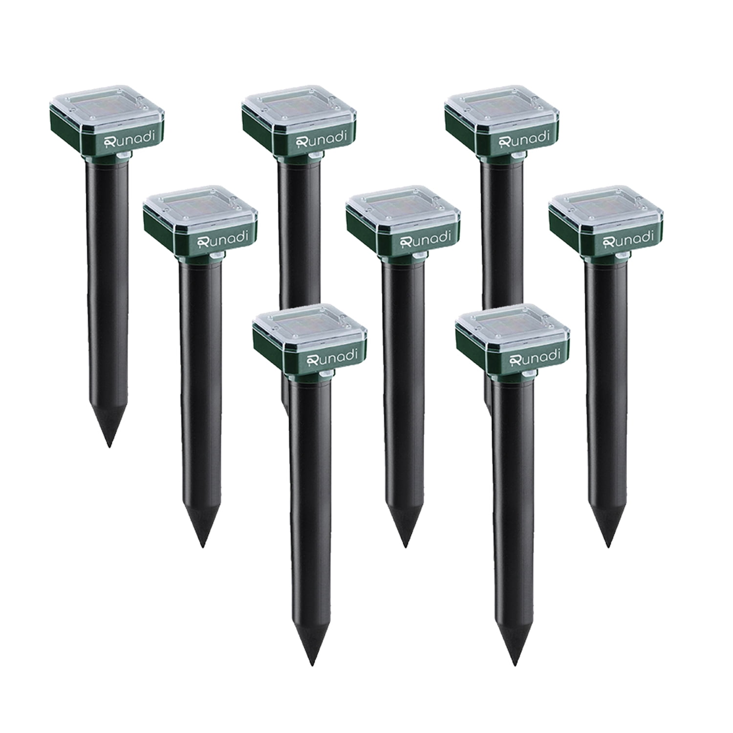 Mole 8 Repellent - Solar Powered Mole Trap - Mole Remover for Moles ...