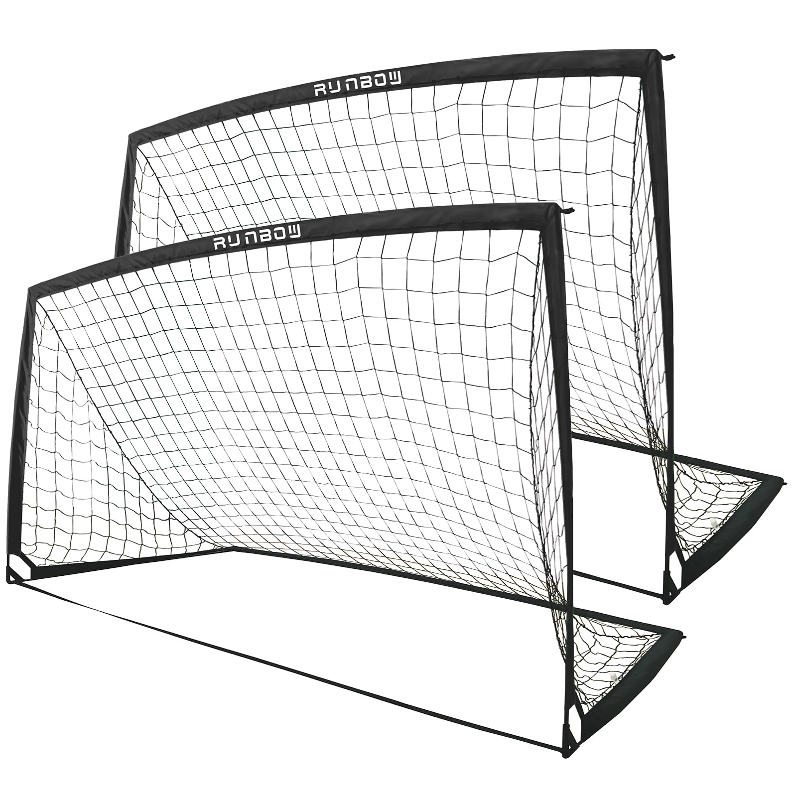 RUNBOW Foldable 9x5 ft Soccer Goal for Kids and Teens, Indoor and ...
