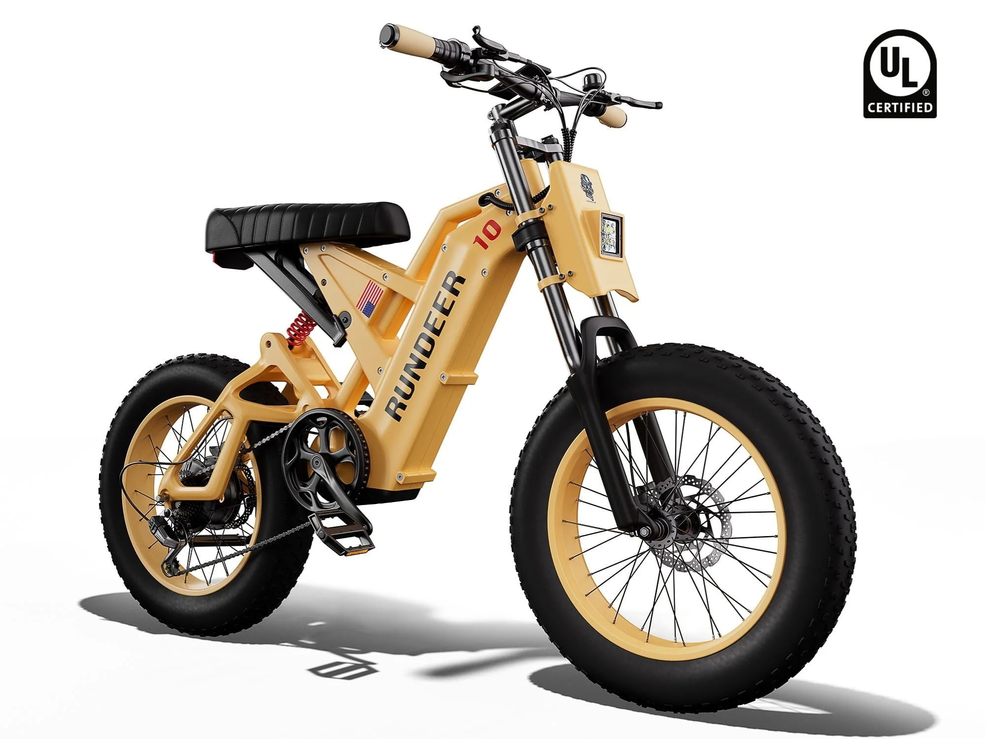 RUNDEER Electric Bike for Adults UL Certified,BAFANG1200W Invisible ...