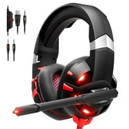 RUNMUS Gaming Headset with Noise Canceling Mic for PS4, Xbox One, PC ...