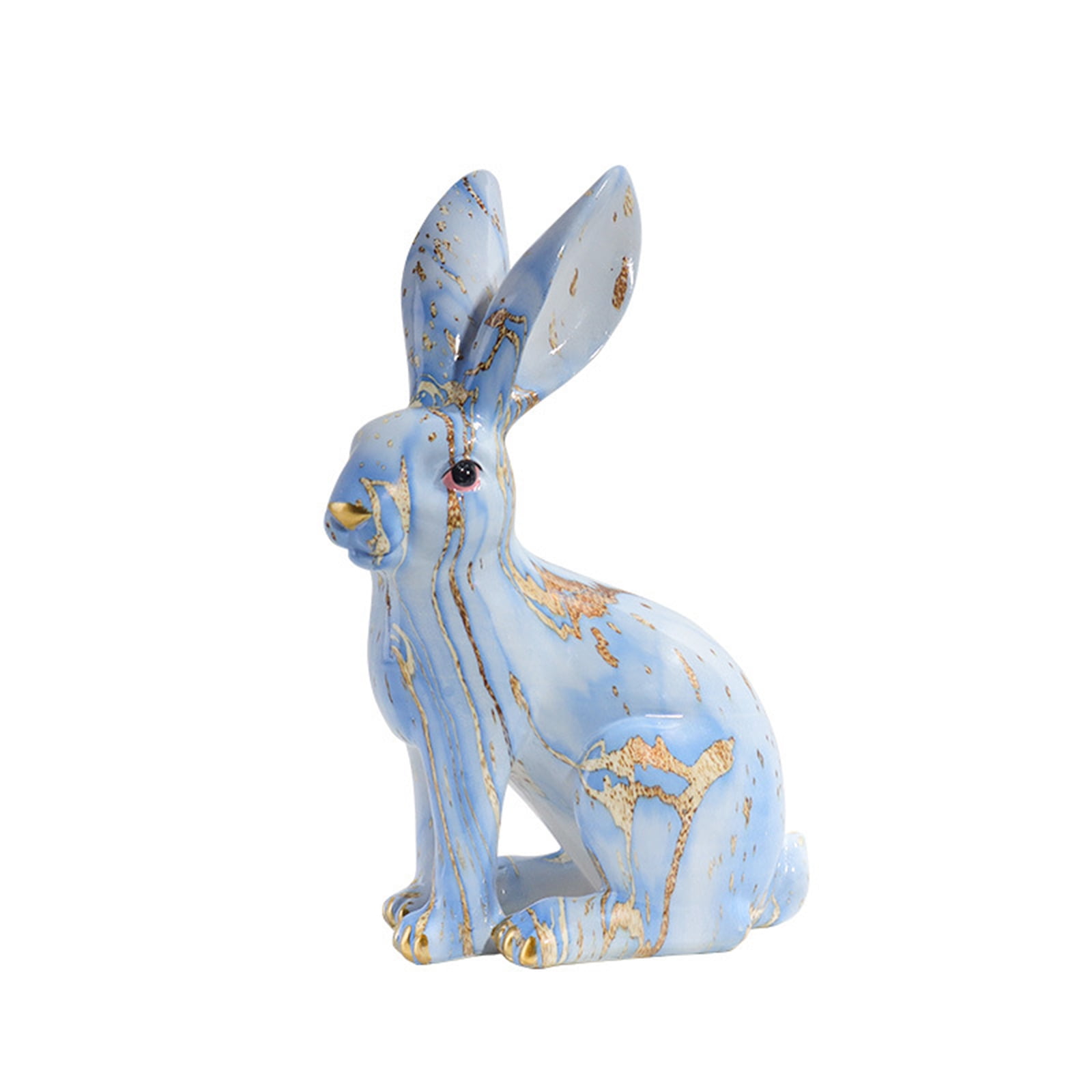 RUNOLIG Rabbit Statues Ornament,Fantasy Bunny Figurines Art Craft,For ...