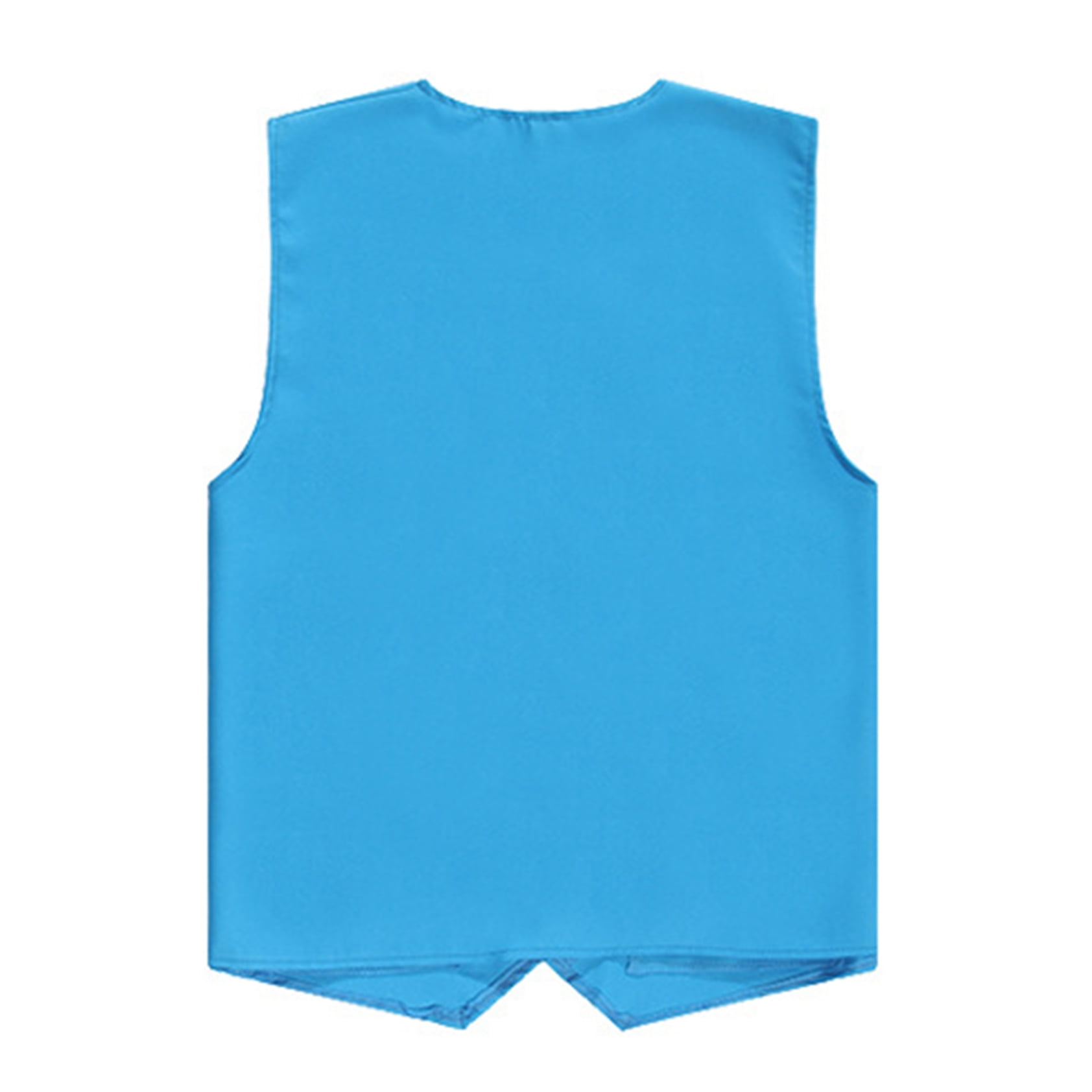 RUNQHUI Unisex Kids Volunteer Activity Vest Button Up Waistcoat Boys ...