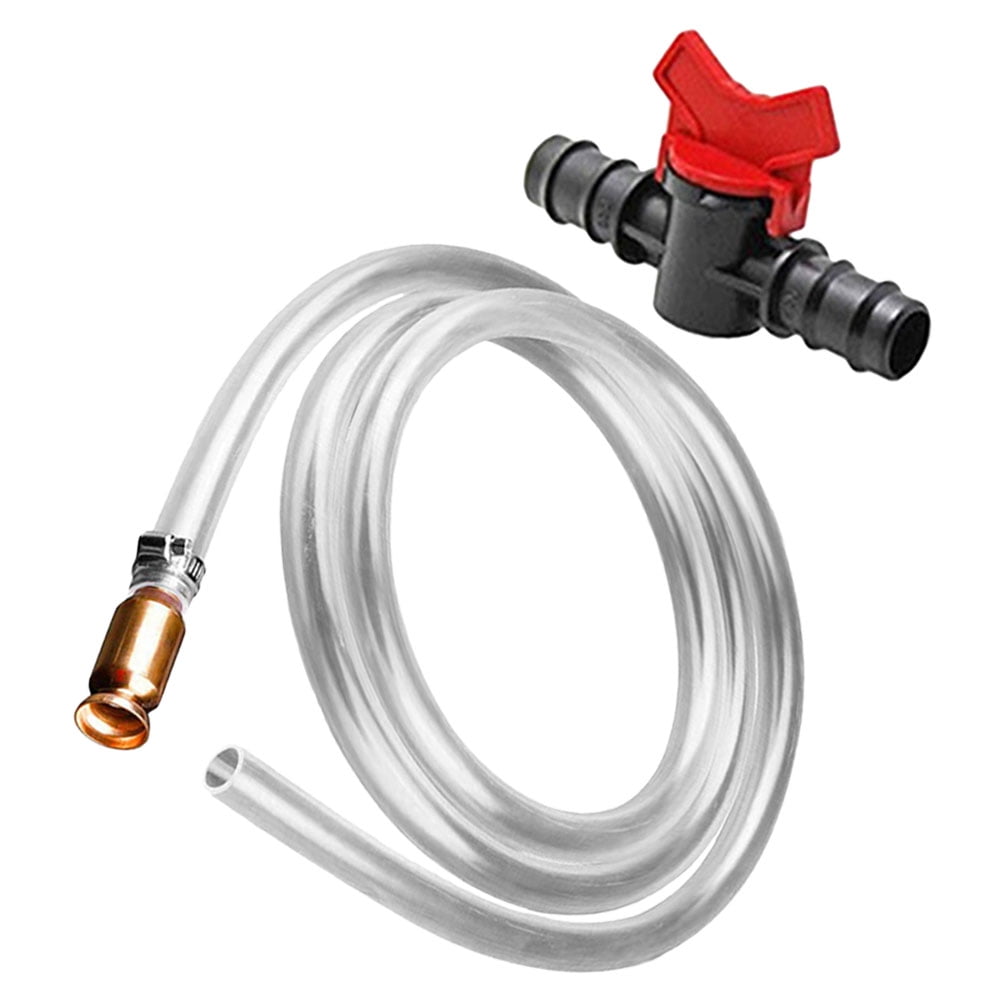 RUNROTOO 1 Set Siphon Hose Fuel Transfer Hose Copper Pvc Transparent ...