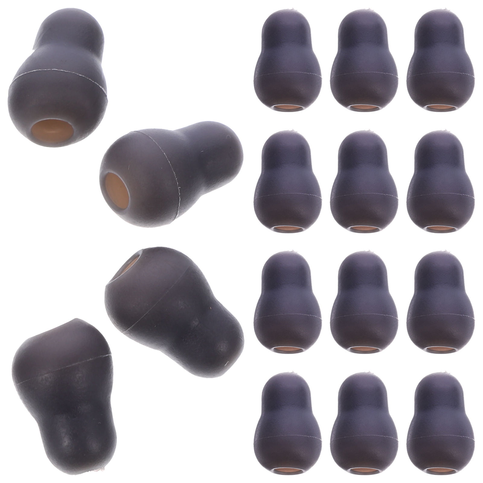 RUNROTOO 10 Pairs Vibration Reduction PVC Non-medical Stethoscope Ear ...