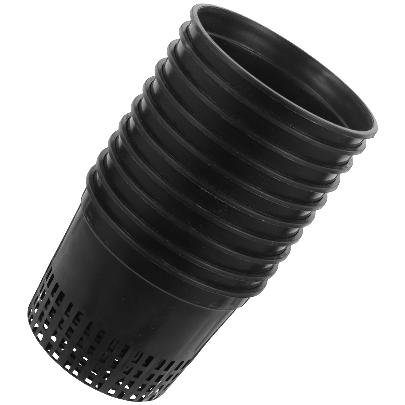 RUNROTOO 10Pcs Hydroponic Grow Baskets Plastic Water Grass Cultivate ...