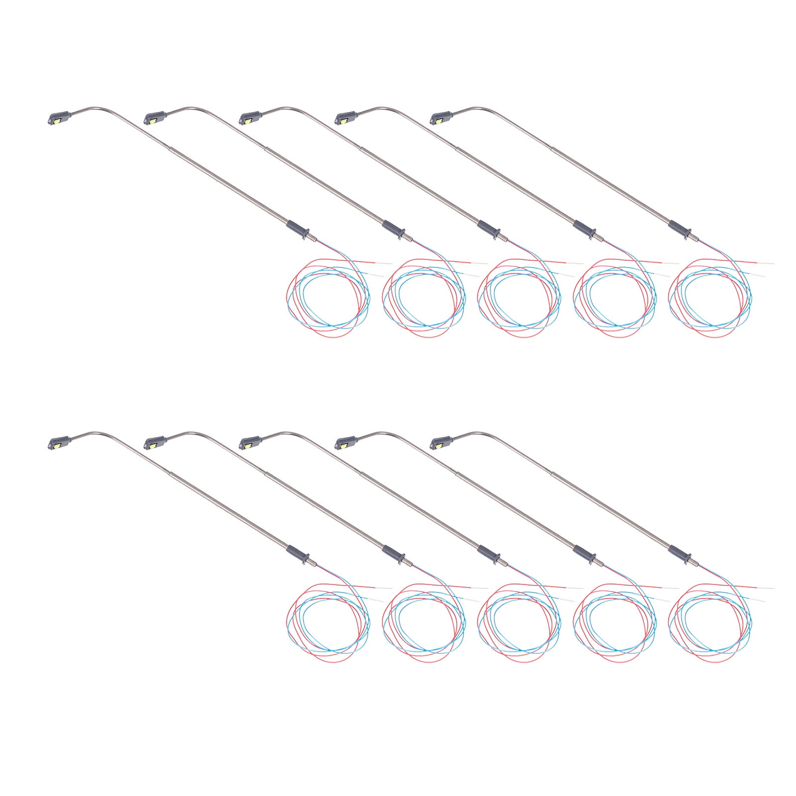 RUNROTOO 10Pcs Led Model Railroad Lights 1/150 Scale For Railway Model ...