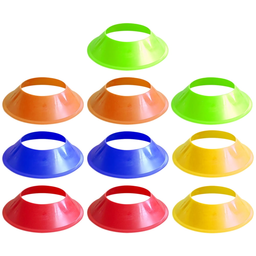 RUNROTOO 10Pcs Training Cones for Football and Soccer Drills Portable ...