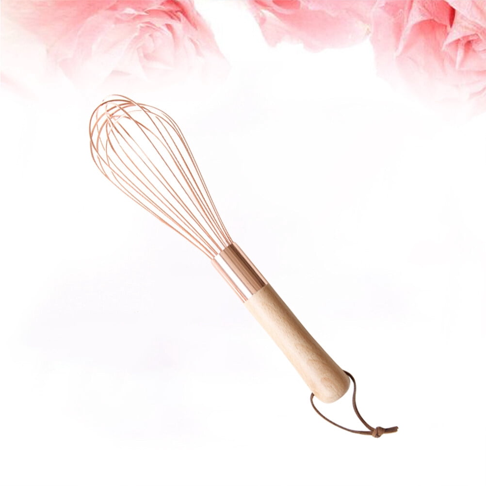 RUNROTOO 1Pack Hand Egg Mixer Egg Beater 20x4cm Golden For Stirring ...