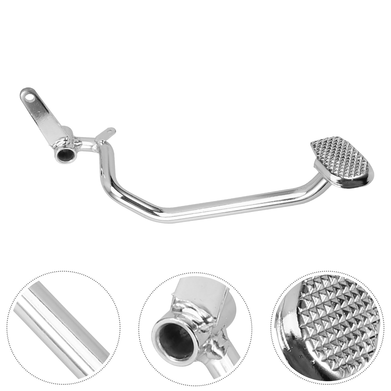 RUNROTOO 1Set Steel Rear Brake Foot Pedal Lever for Safety Improvement in Braking 11.4X3.9X3.3in ...