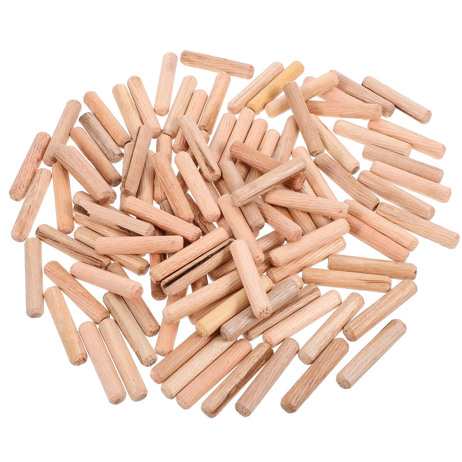 RUNROTOO 200Pcs Simple Wood Dowels for Furniture Assembly and Crafts 1 ...