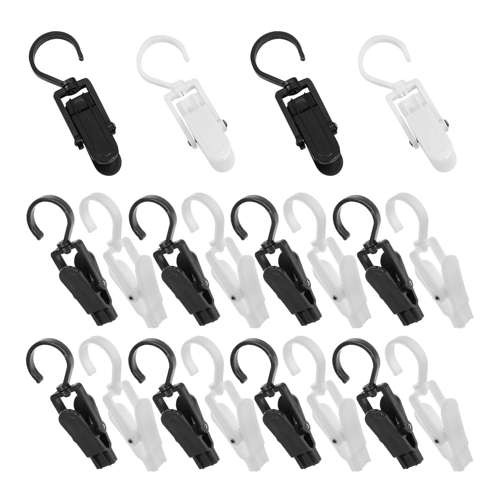 RUNROTOO 20Pcs Hat Clips Multi Purpose Clip Hook for Home and Travel ...