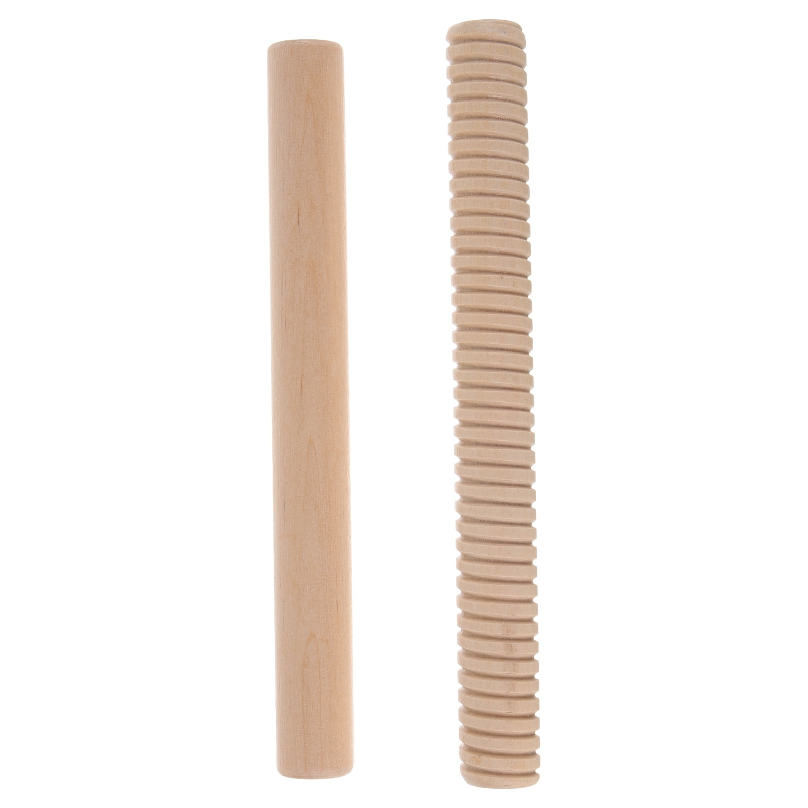 RUNROTOO 2Pcs Simple Style Wooden Rhythm Sticks for Early Childhood ...