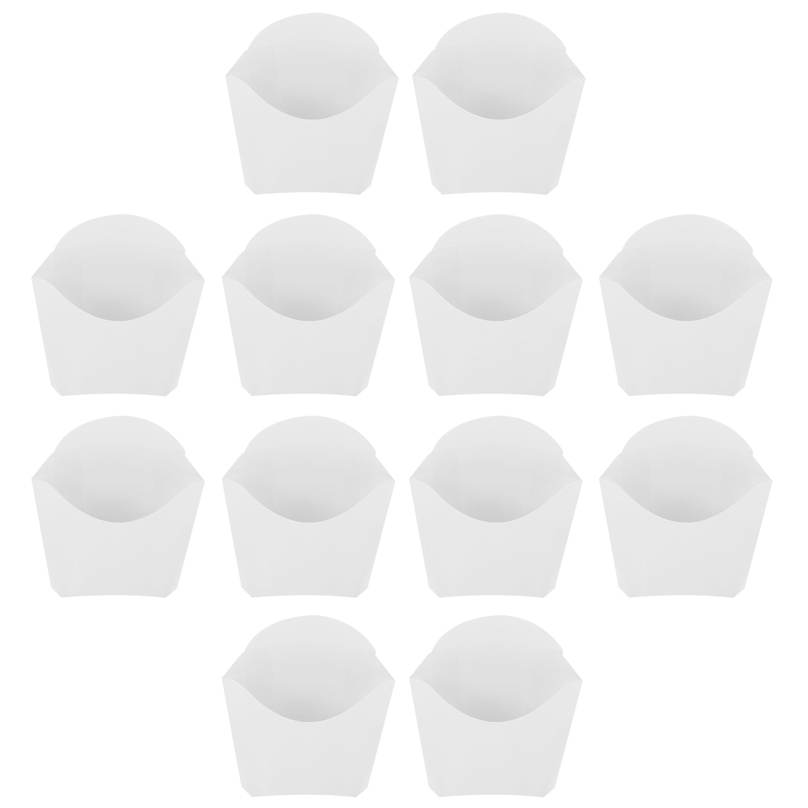 RUNROTOO 50Pack Snack Containers Wide and Angled Rim Fast-casual ...