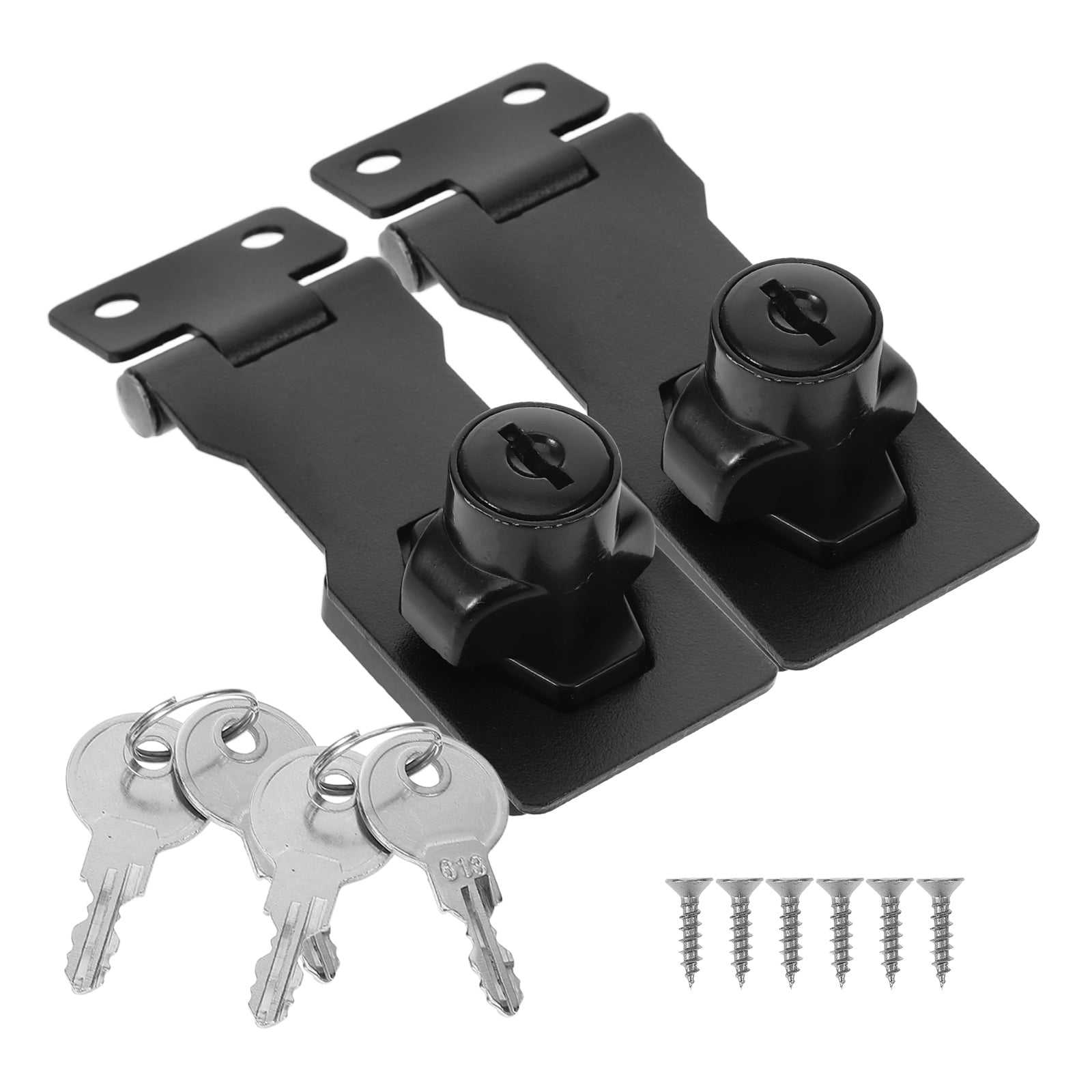 RUNROTOO Bathroom Stall Latch Furniture Repair Use 3Inch 2Pcs - Walmart.com