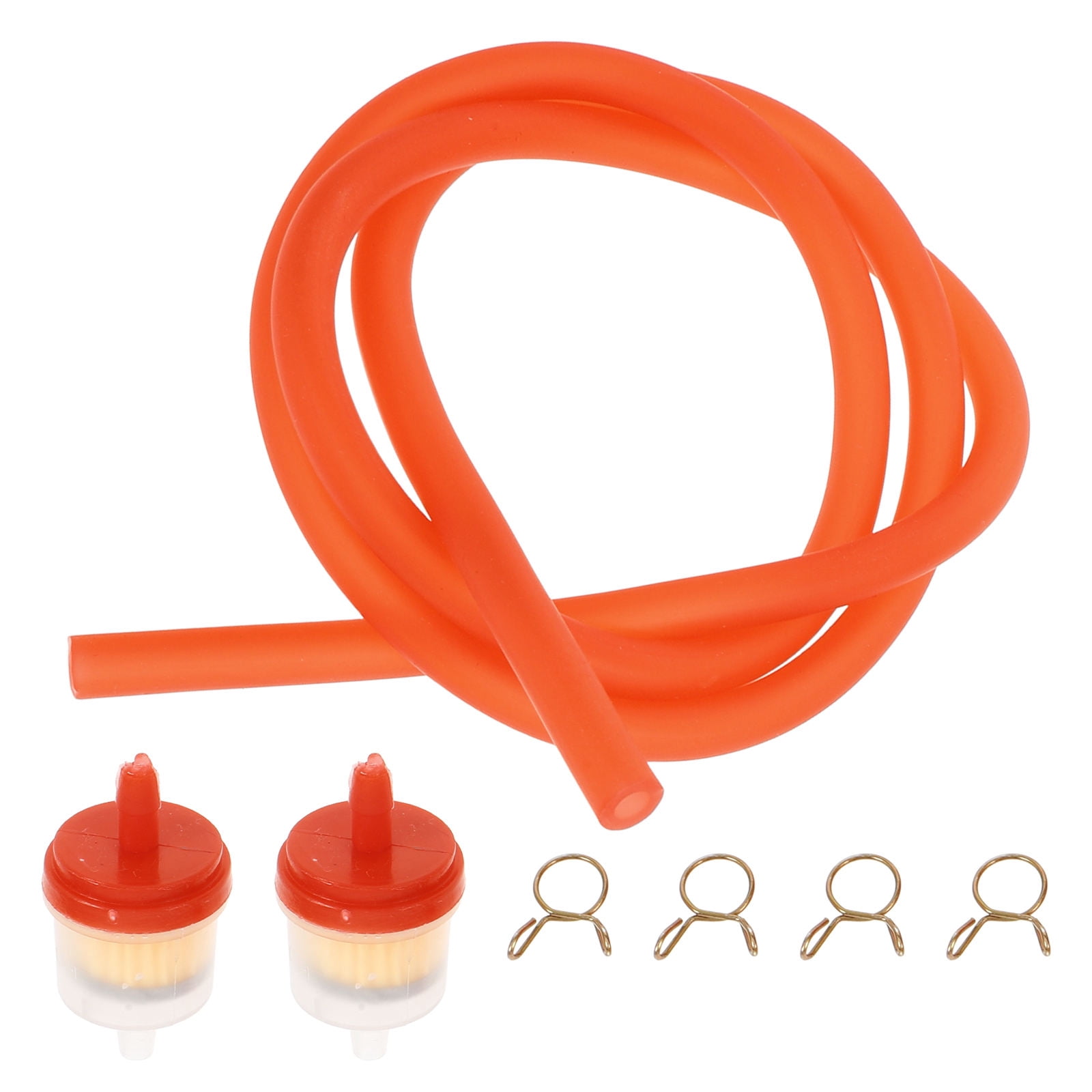 RUNROTOO Petrol Hose Set 1 Set Fuel Line Oil Filter Clamps Kits Metal ...