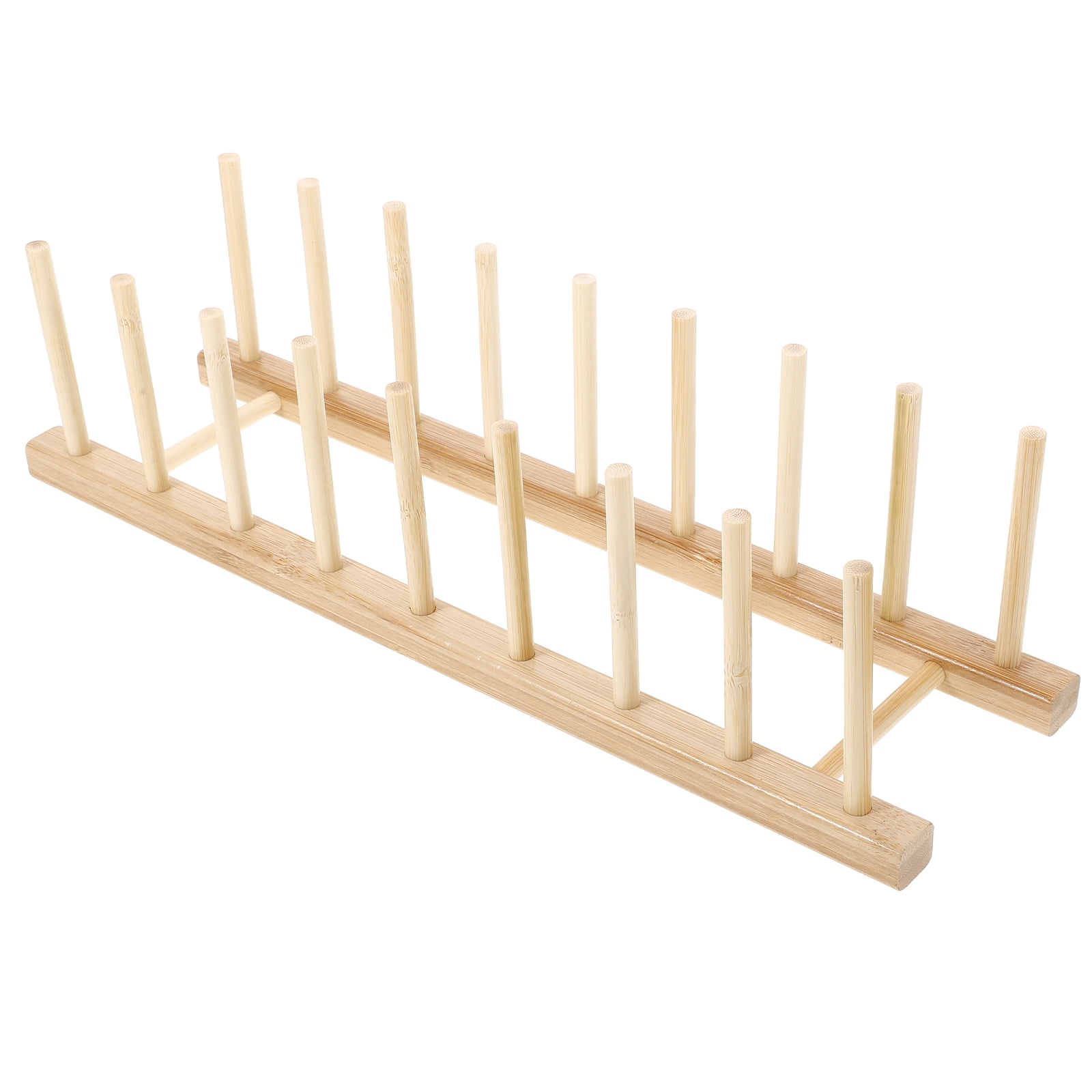 RUNROTOO Spools Thread Rack Sewing Thread Spool Holder Wood for Sewing ...