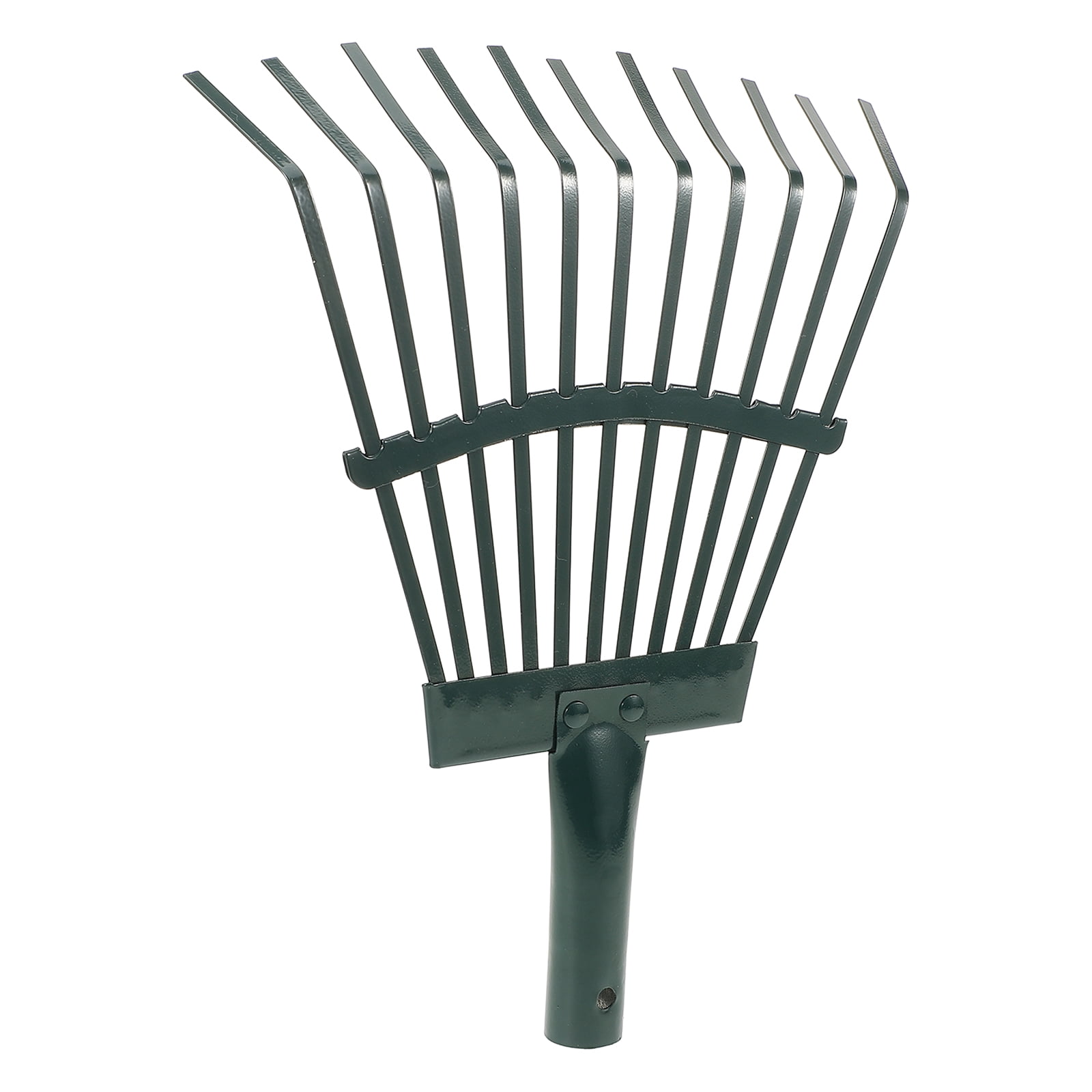 RUNROTOO Yard Work 1Pack Rake Dark .59X9.55X2.16in for Leaf and Grass Clearing Shrub Rake Small ...