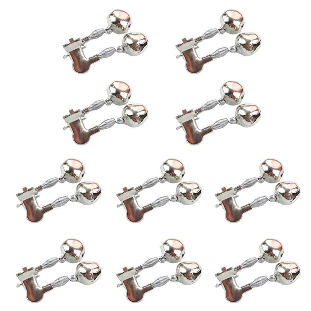 RUOYING 10pcs Single/Double Bells Fishing Bite Alarms Fishing Rod Tool ...