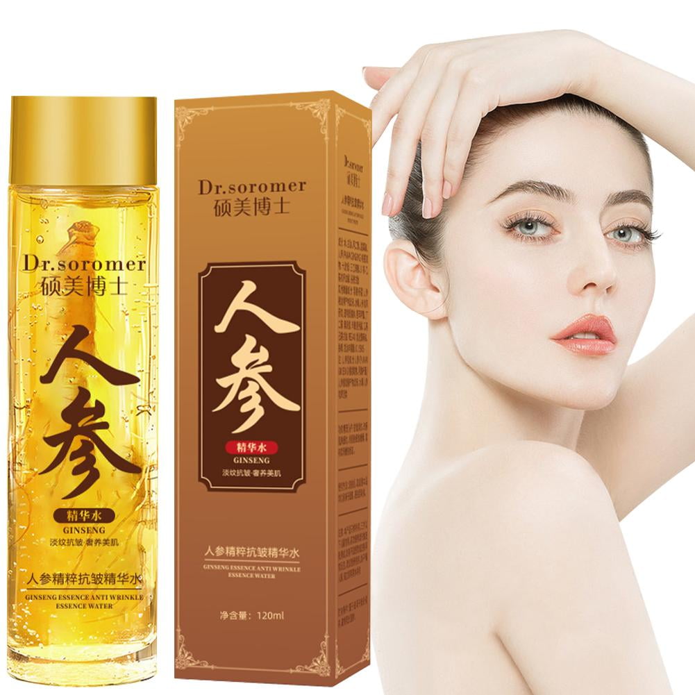 RUOYING 120ml Golden Ginseng Essences Water Anti-wrinkle Face Serum ...